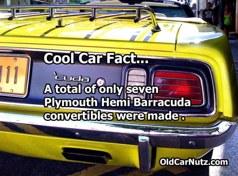 Cool Car Facts – Page 10 – OldCarNutz
